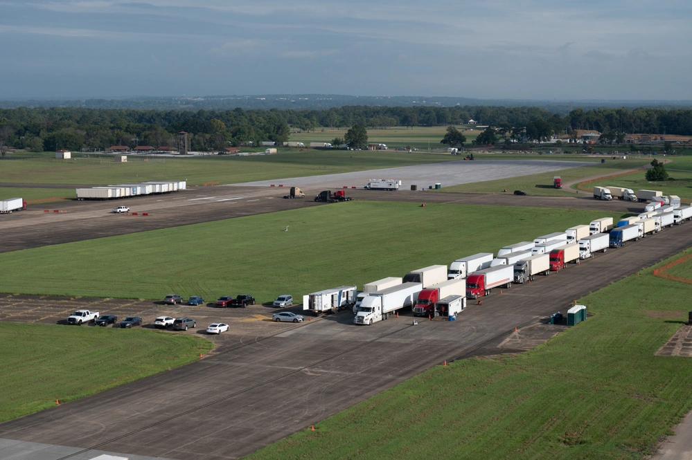 Maxwell AFB turned into massive staging area for Hurricane Helene ...