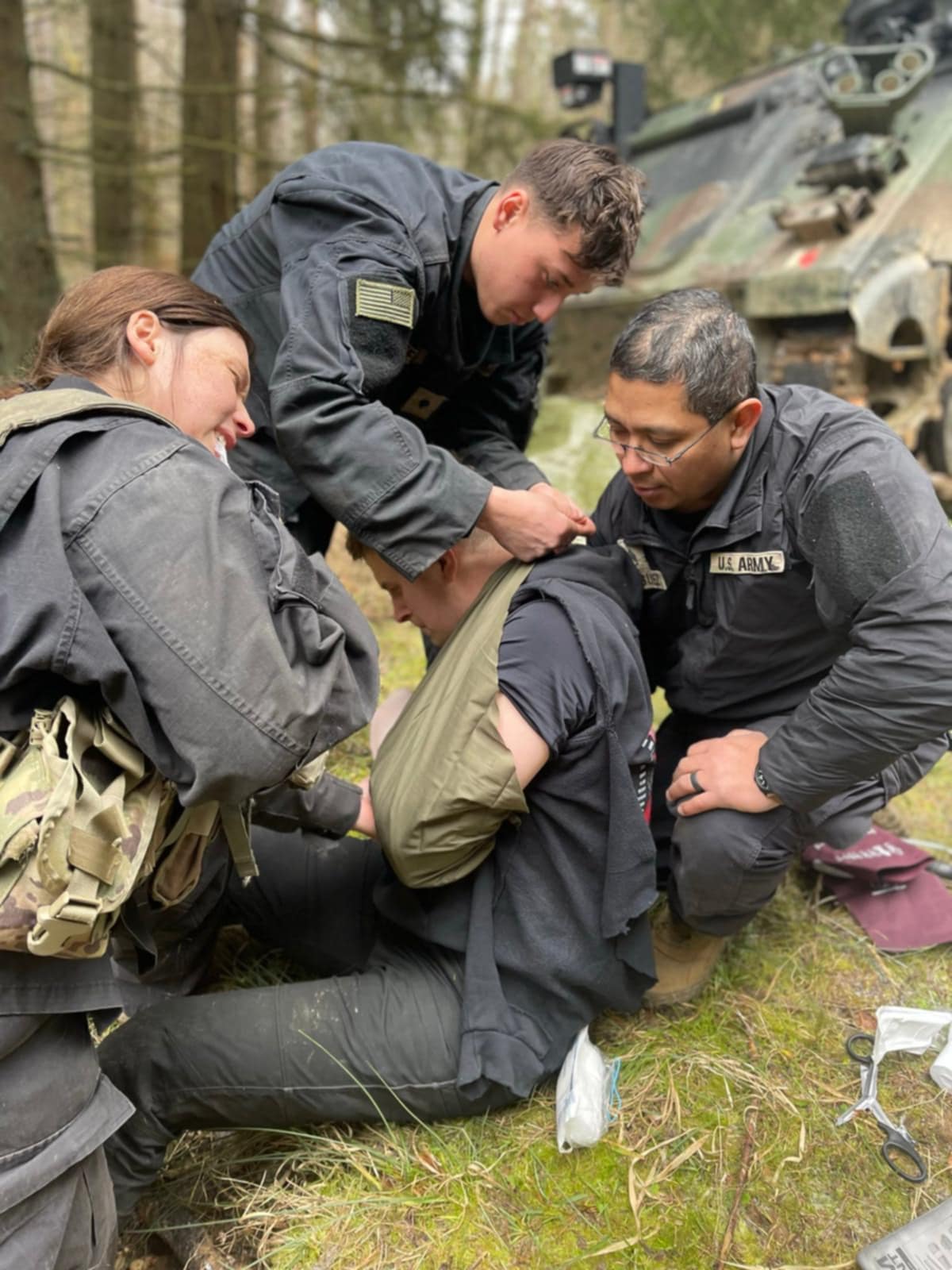 Alabama National Guard medics train for combat during exercises in ...
